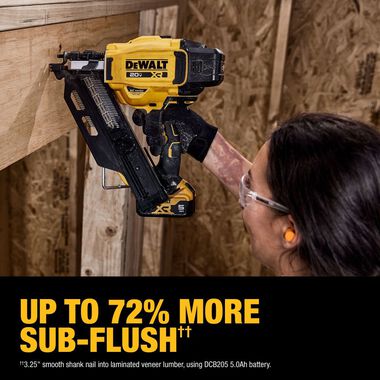 Factory Refurbished DEWALT® 20V MAX* Brushless Cordless 30° Paper Tape ...